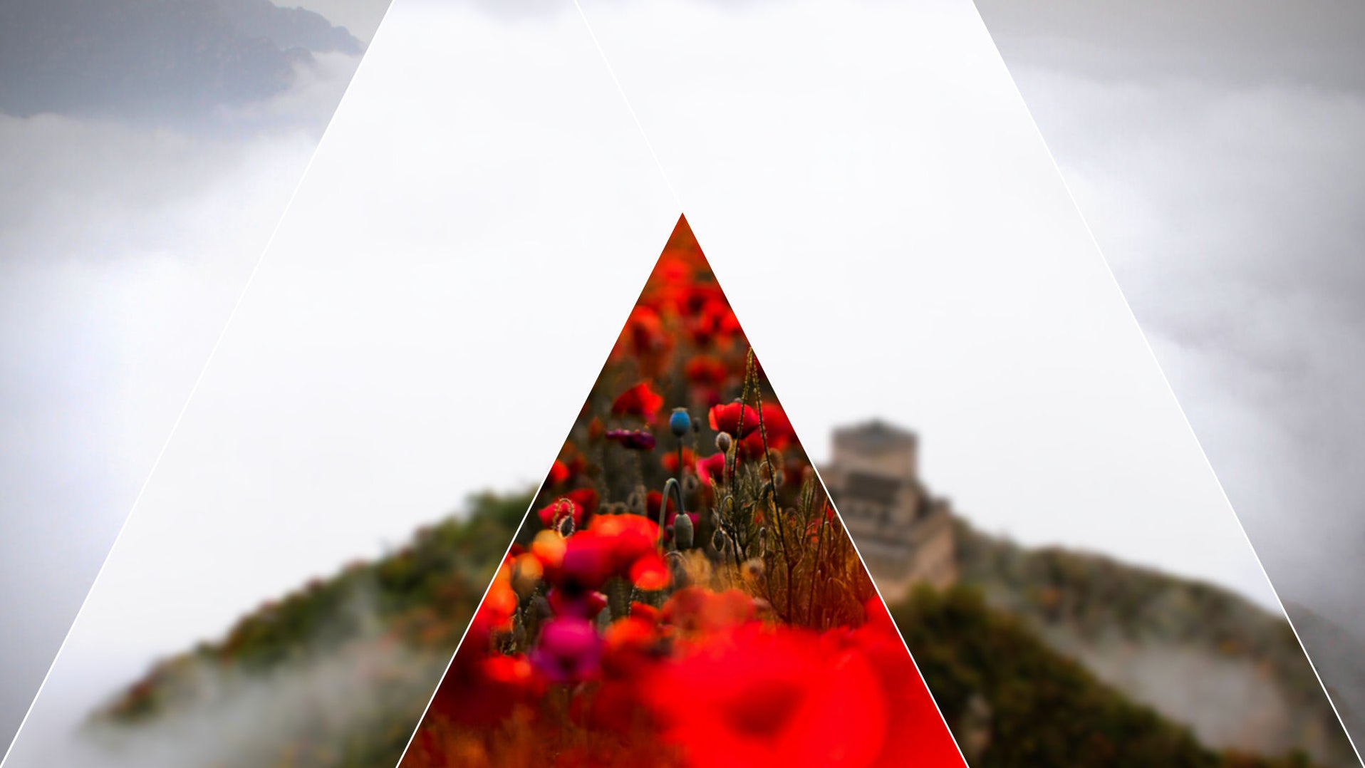 Blurred Double Cross Transition — Choice Slides