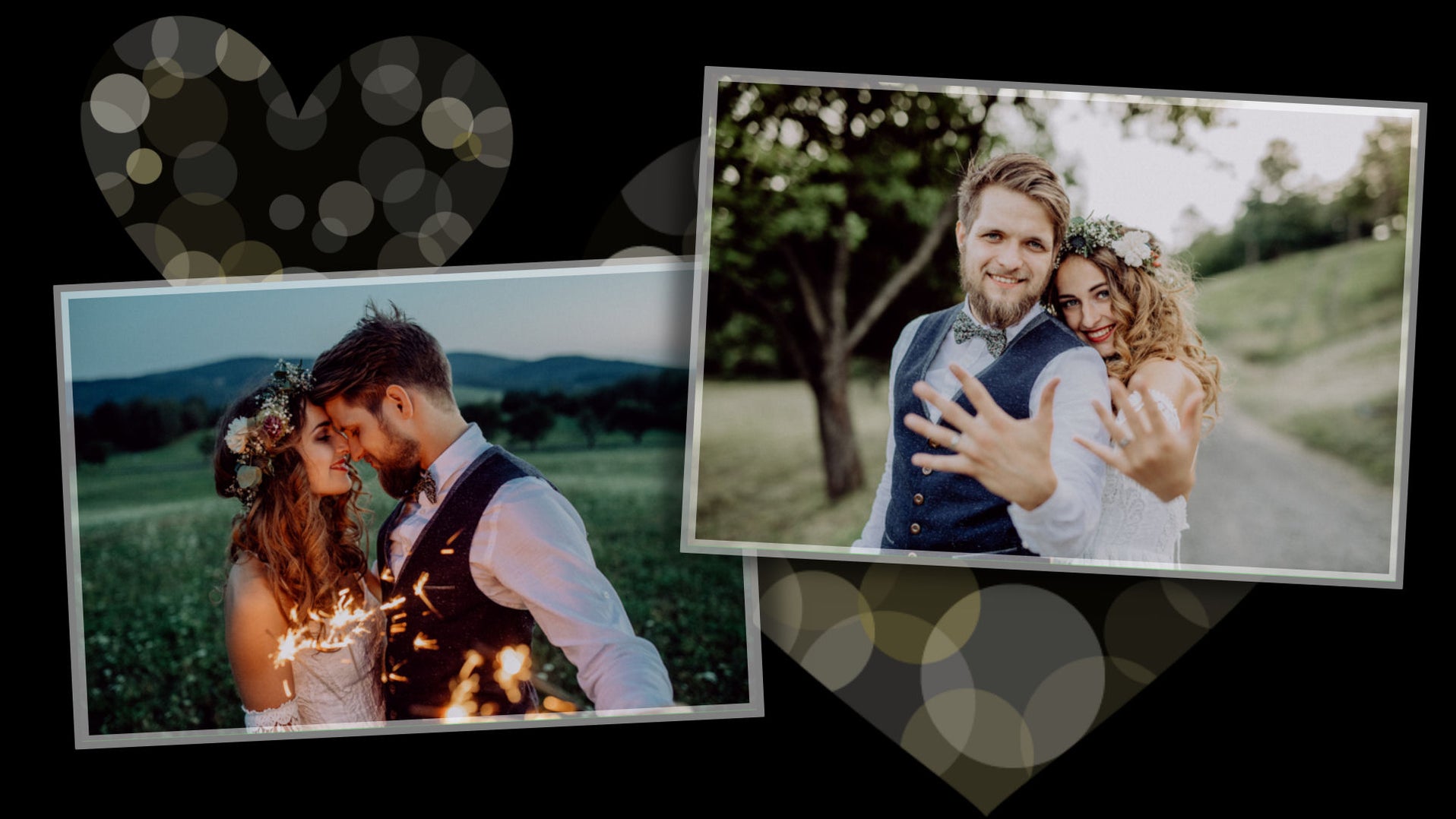 Bokeh Wedding Template for Photopia — Choice Slides