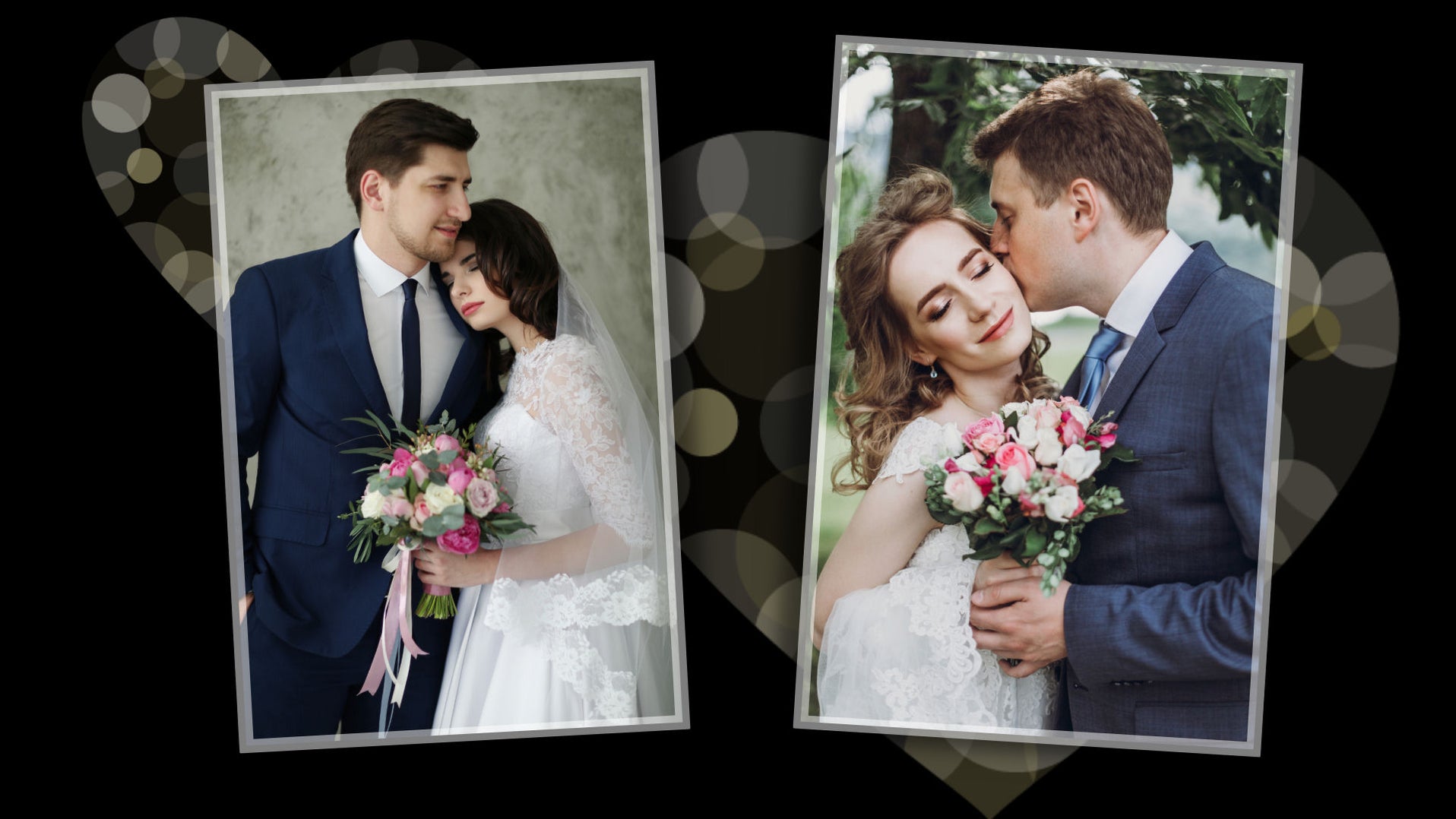 Bokeh Wedding Template for Photopia — Choice Slides