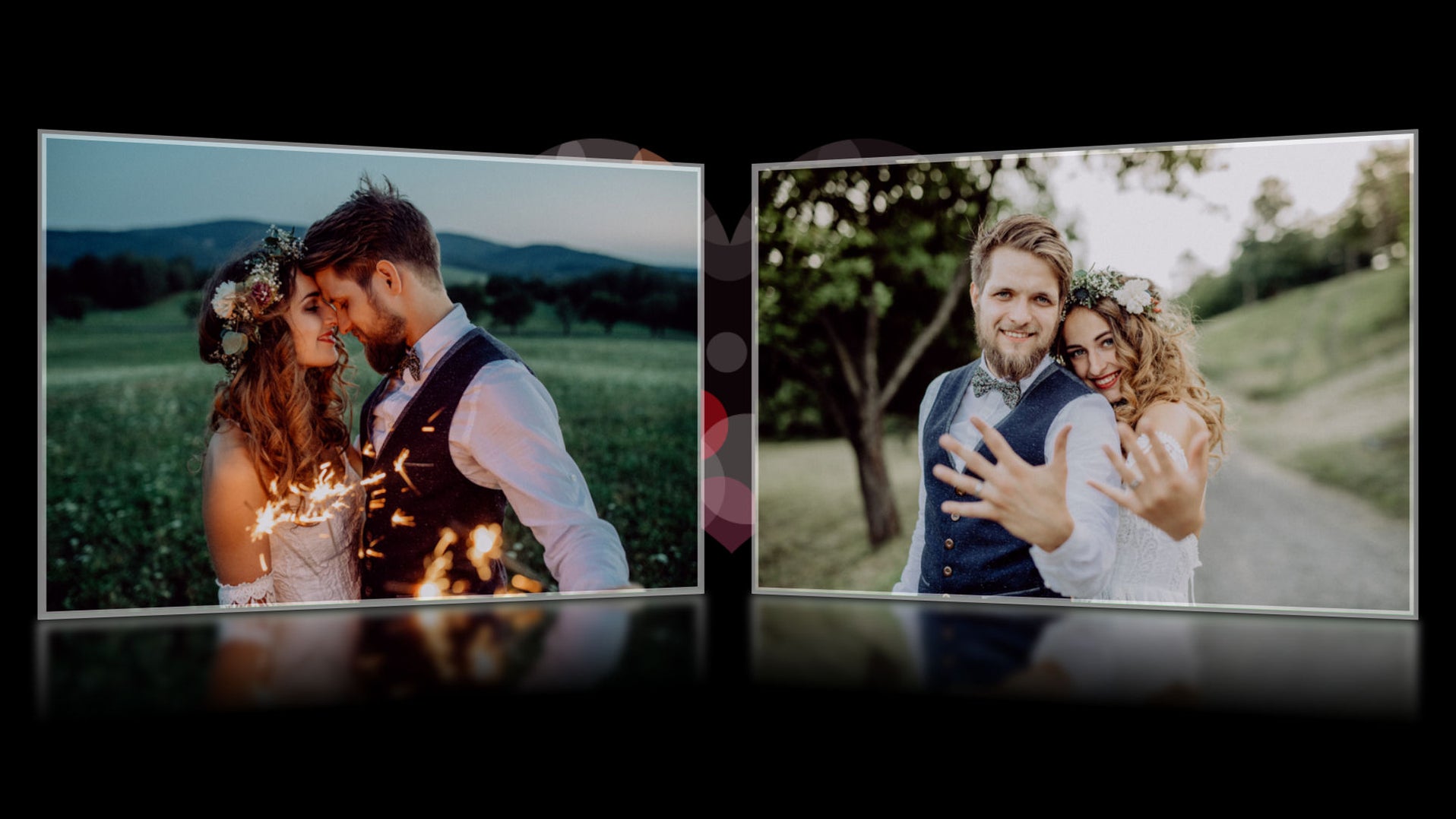 Bokeh Wedding Template for Photopia — Choice Slides