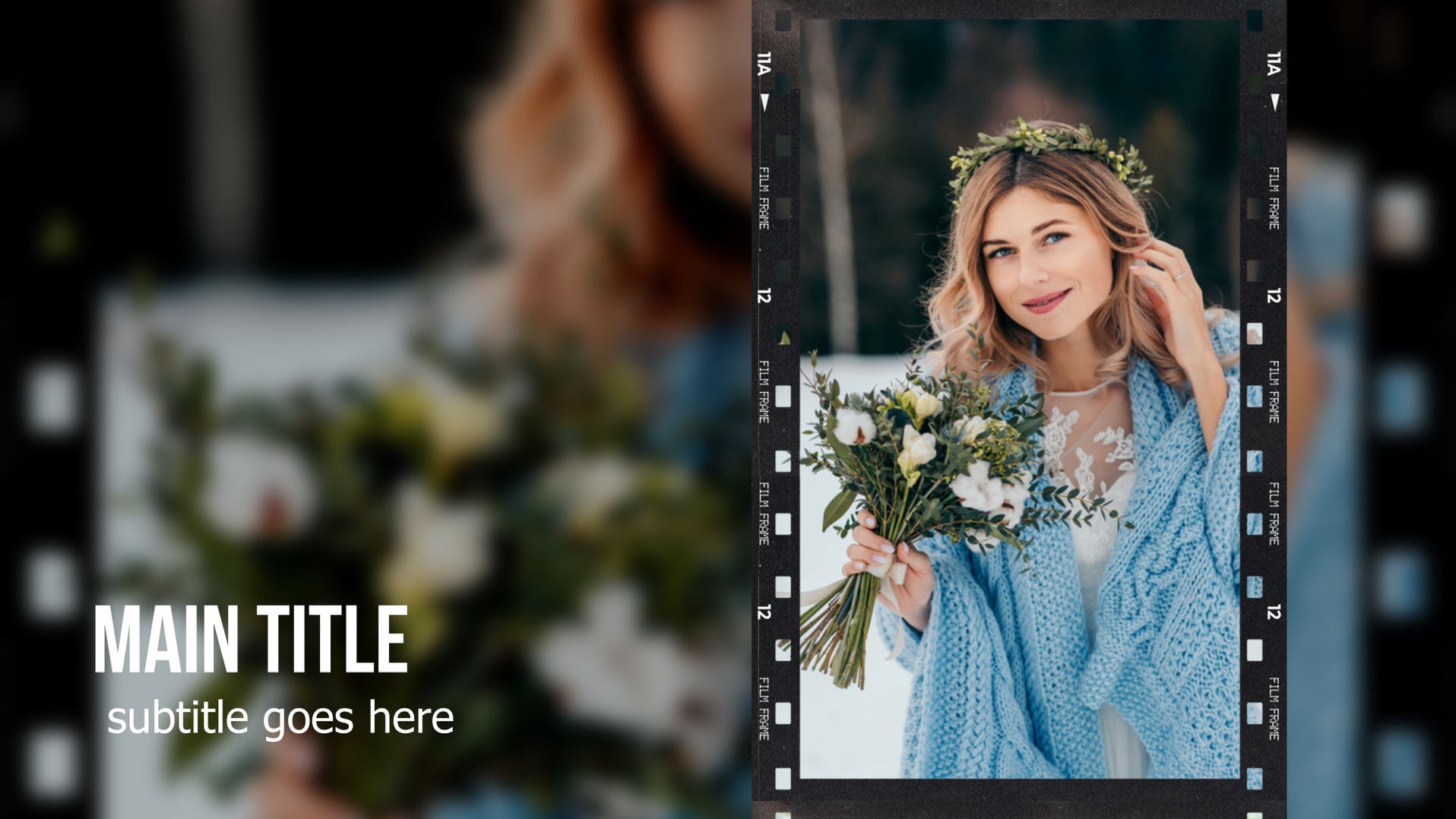 Film Frame Template, Styles, and Transitions for Photopia — Choice Slides