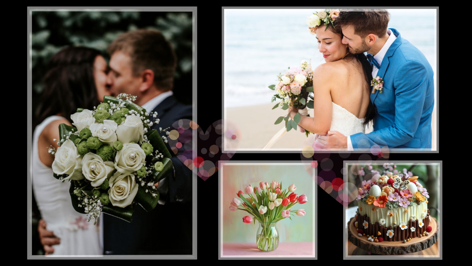 Bokeh Wedding Template for Photopia — Choice Slides
