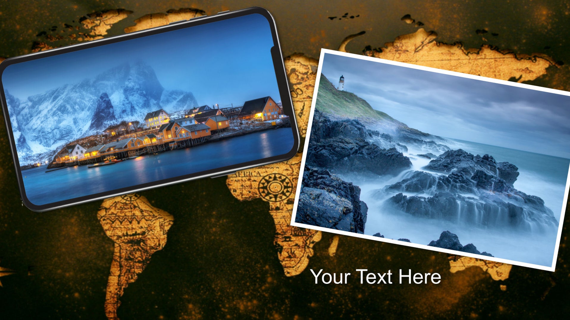 Phone, Photo, and a Map Style for Photopia — Choice Slides