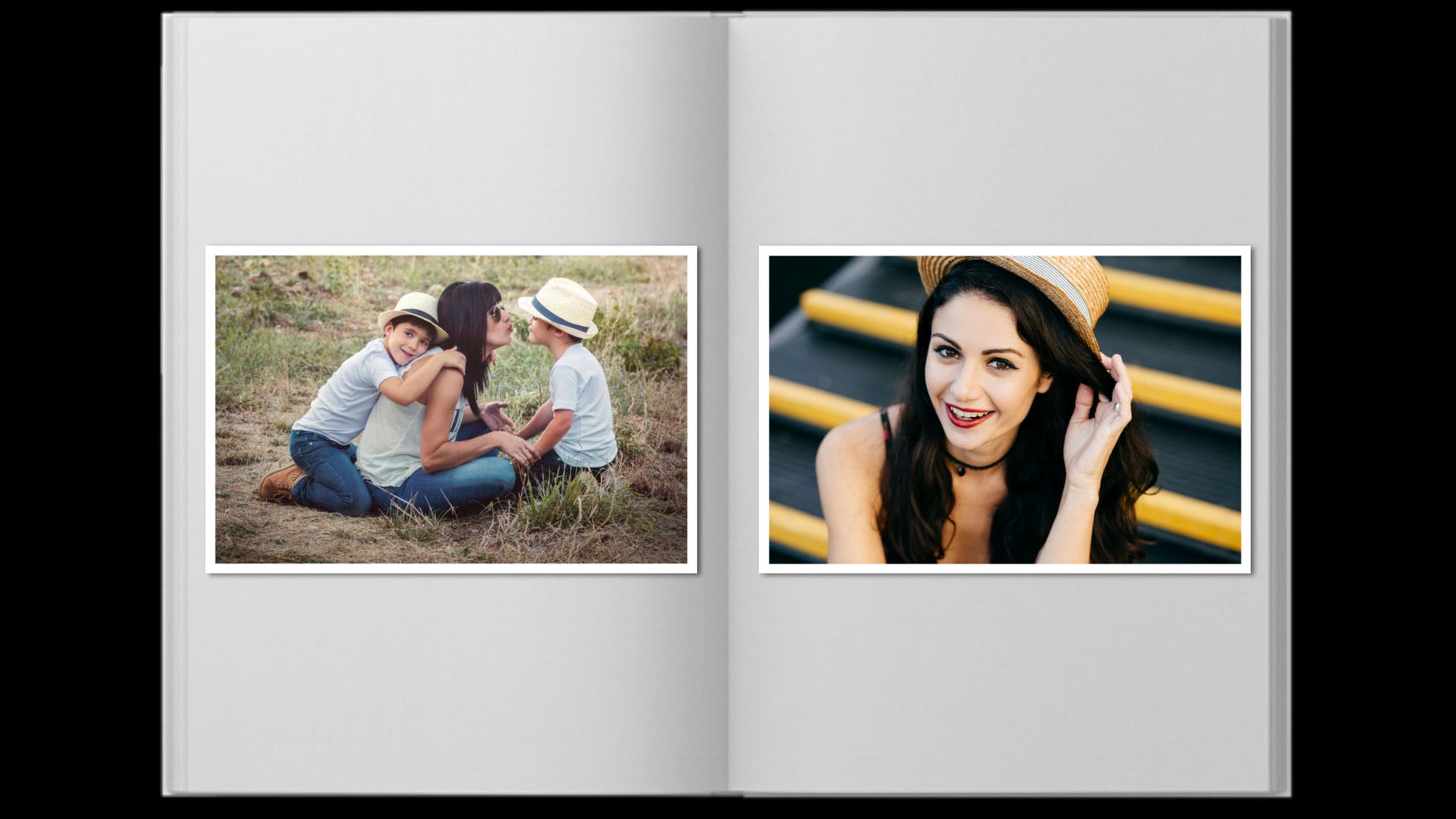 Simple Album Template, Styles and Transition for Photopia — Choice Slides