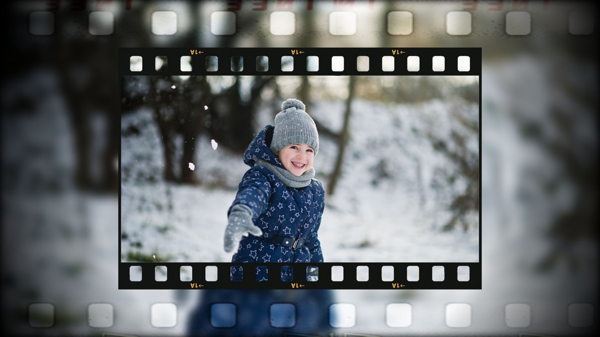 Film Projector Collages Template and Effect Pack — Choice Slides