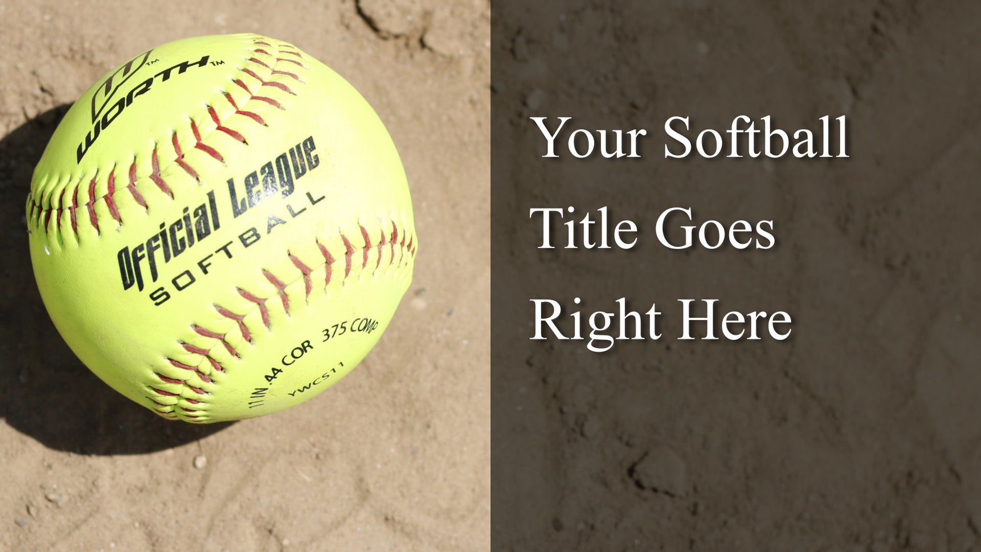 Baseball and Softball Frames for Photopia — Choice Slides