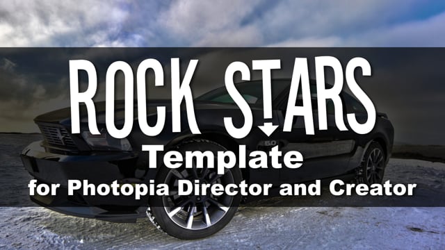 Rock Stars Template for Photopia — Choice Slides