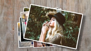 Falling Photos Template for Photopia — Choice Slides