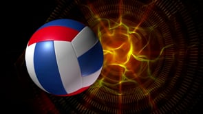 Volleyball 1 Red White and Blue — Choice Slides