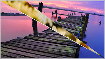 Diagonal Cut Transition — Choice Slides