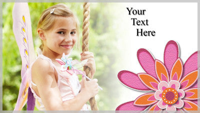 Flower Texture Slide Style — Choice Slides